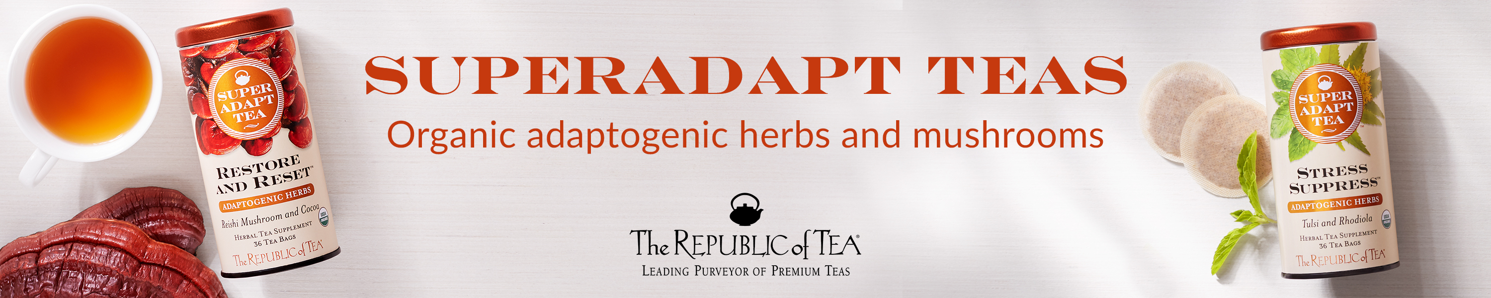 Amazon.com: The Republic of Tea: SuperAdapt™ Teas