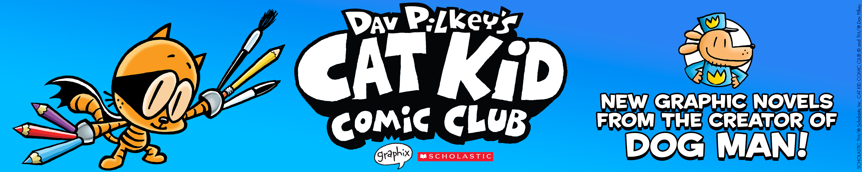 Amazon.com: Dav Pilkey: Cat Kid Comic Club