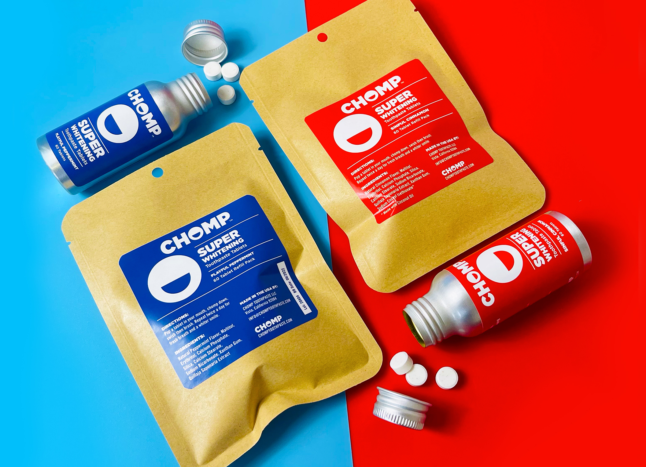 Amazon.com: Chomp Toothpaste Tablets