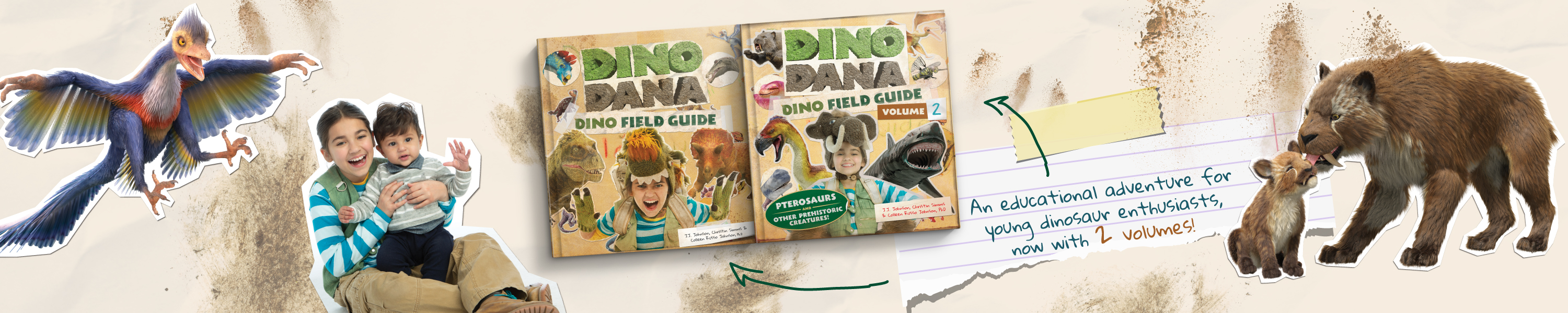 Amazon.ca: Dino Dana: Dino Field Guide & Dino Field Guide Volume 2