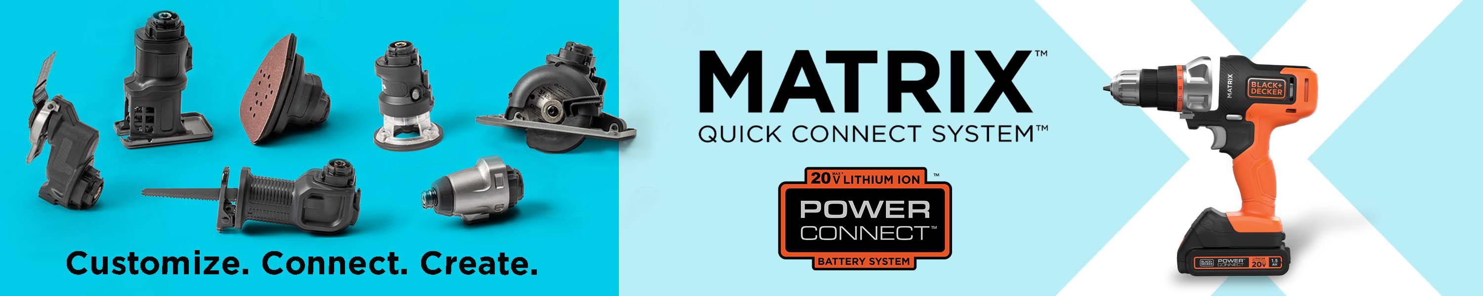 Amazon.ca: BLACK+DECKER: MATRIX Quick Connect System