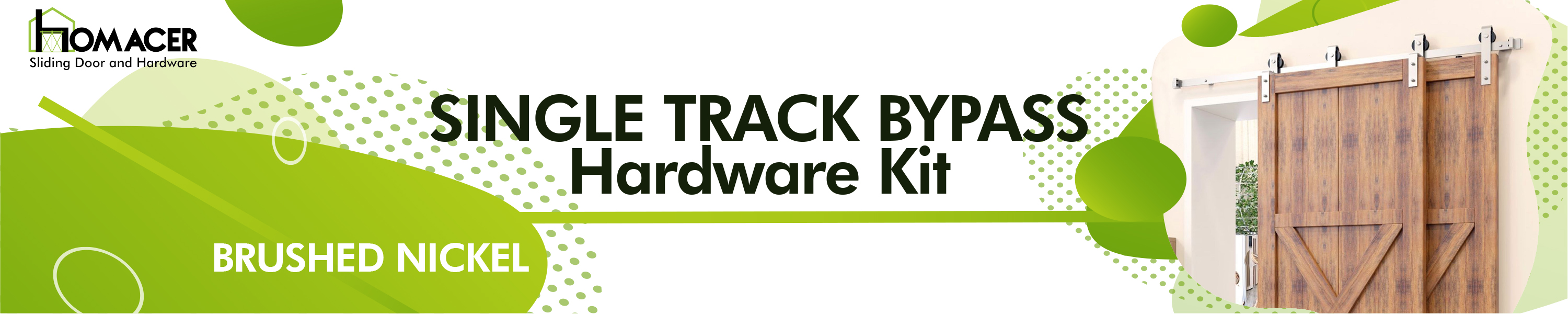 Amazon.com: HOMACER : 9. Single Track Bypass Two/Three/Four Doors ...
