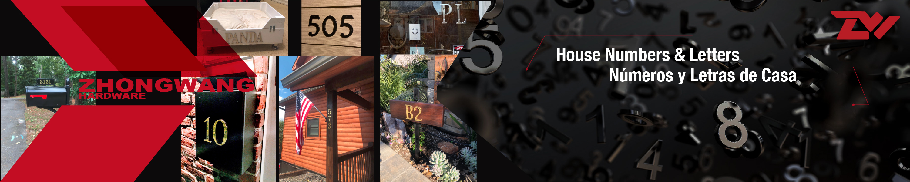 Amazon.com: ZhongWang Hardware: Letters