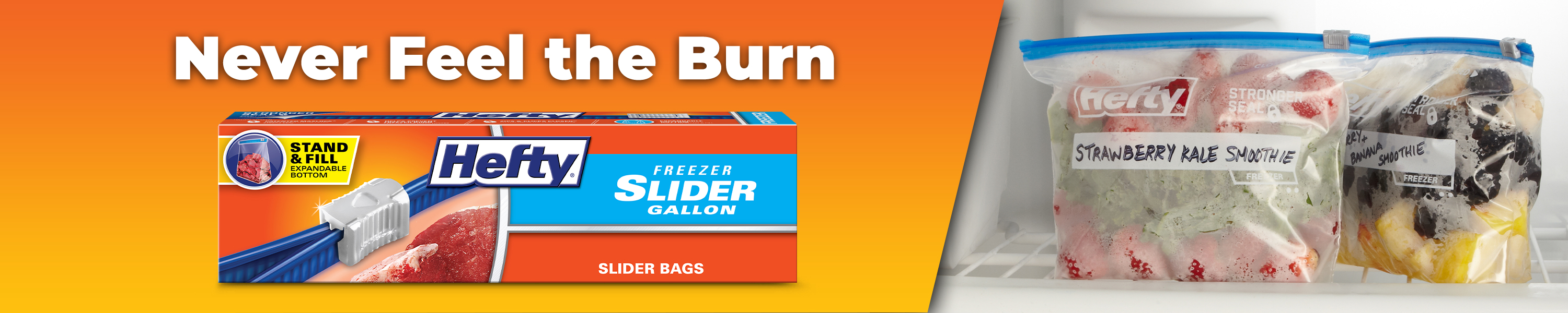 Amazon.com: Hefty: Freezer Slider Bags