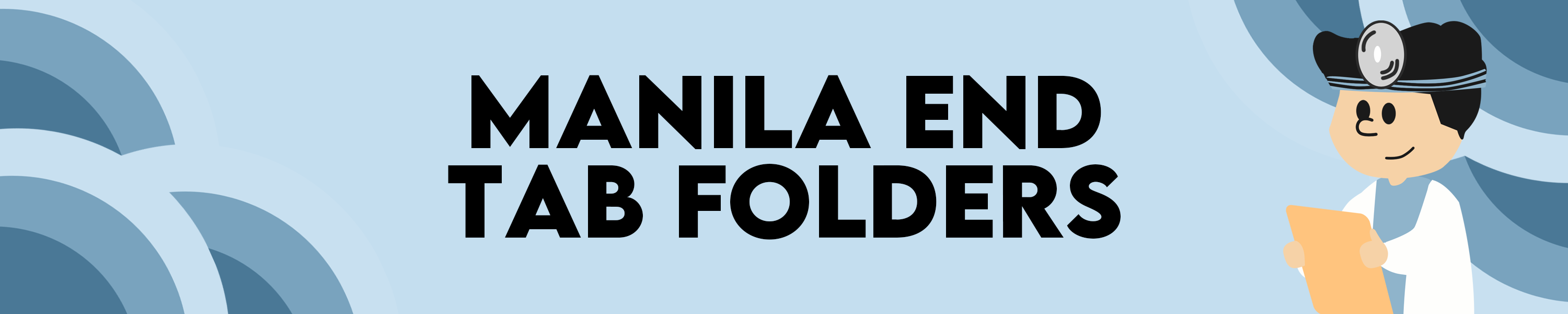 Amazon.com: Doctor Stuff: Manila End Tab Folders- Letter Size With Fastener