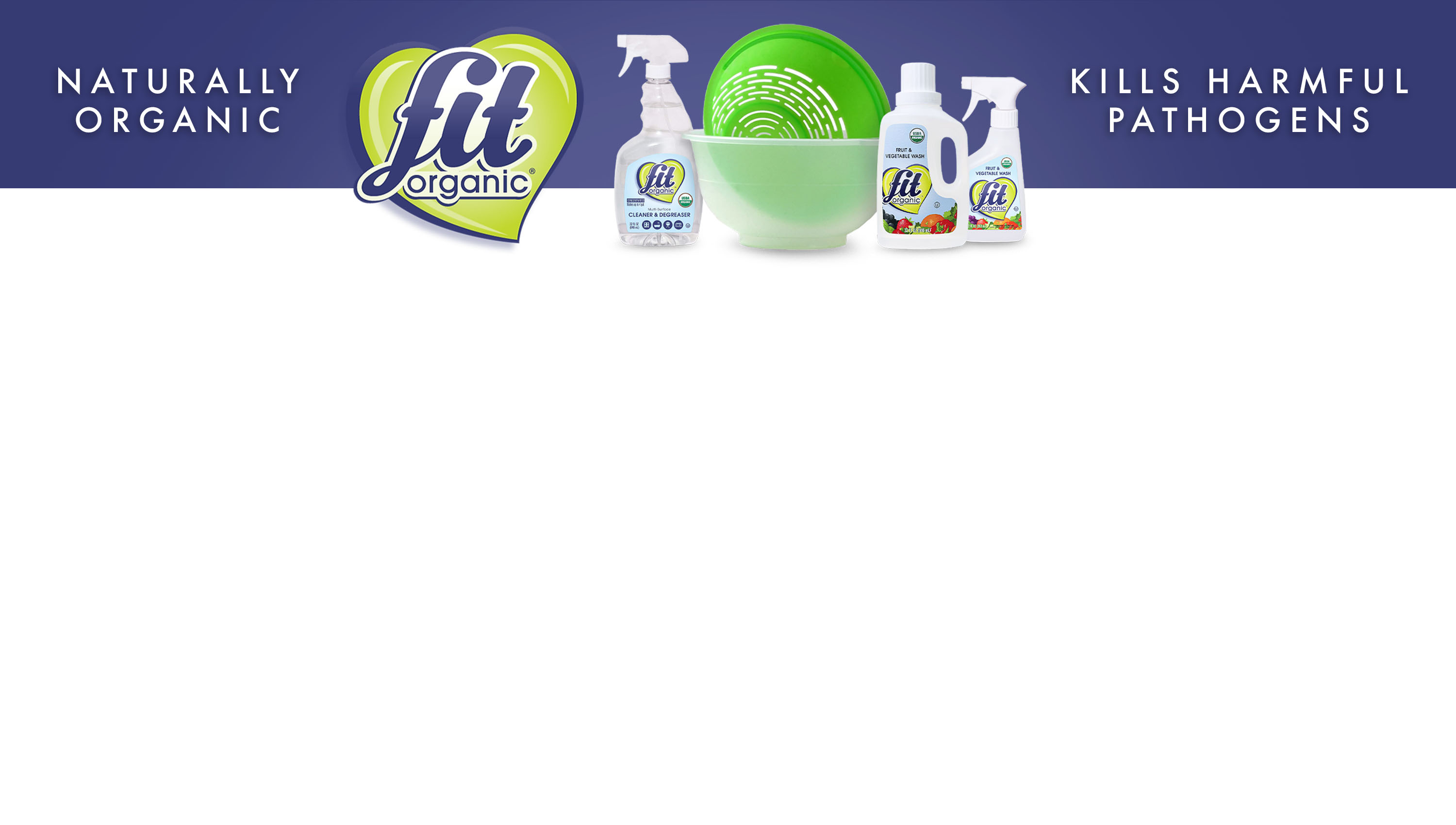 Amazon.com: Fit Organic: Produce Wash Soaker