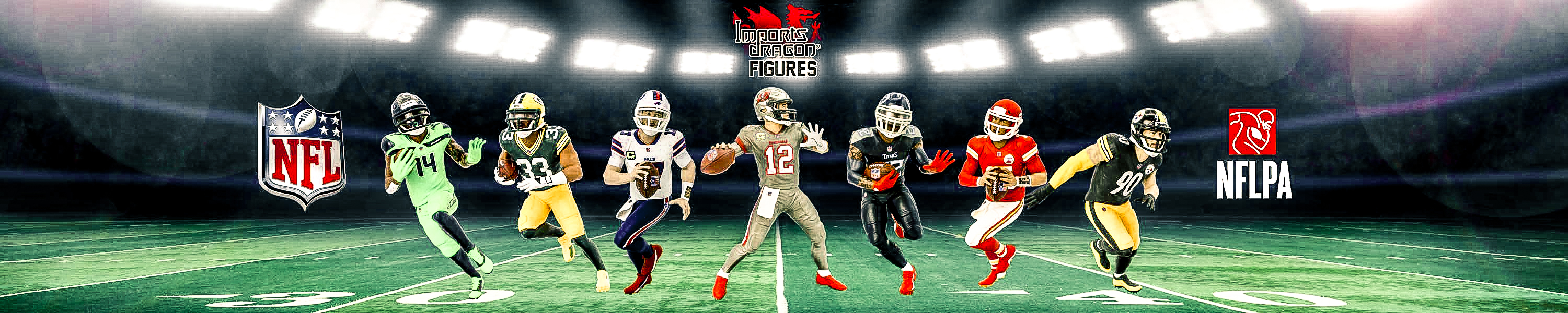 Amazon.com: NFL Figures: Imports Dragon NFL Exclusives