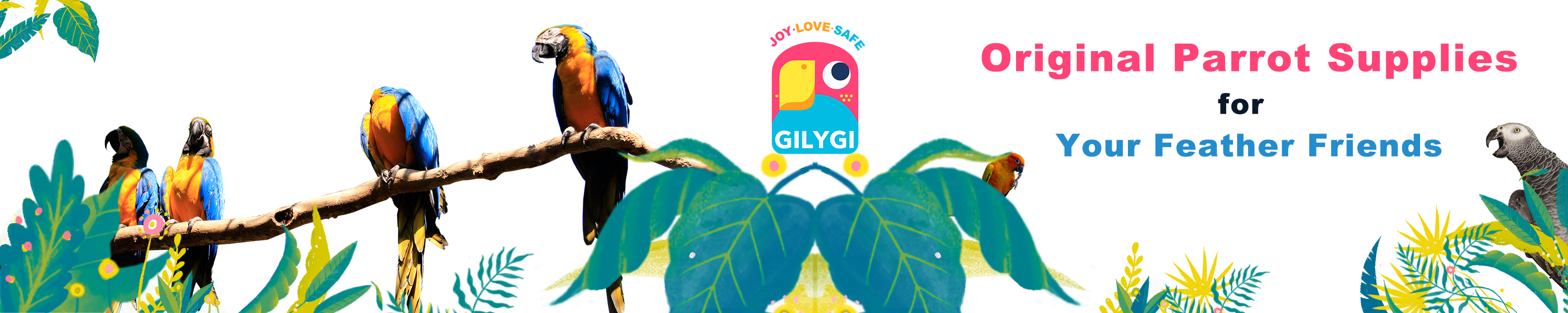 Amazon.com: Welcome to GILYGI‘s World.: For Large Parrot