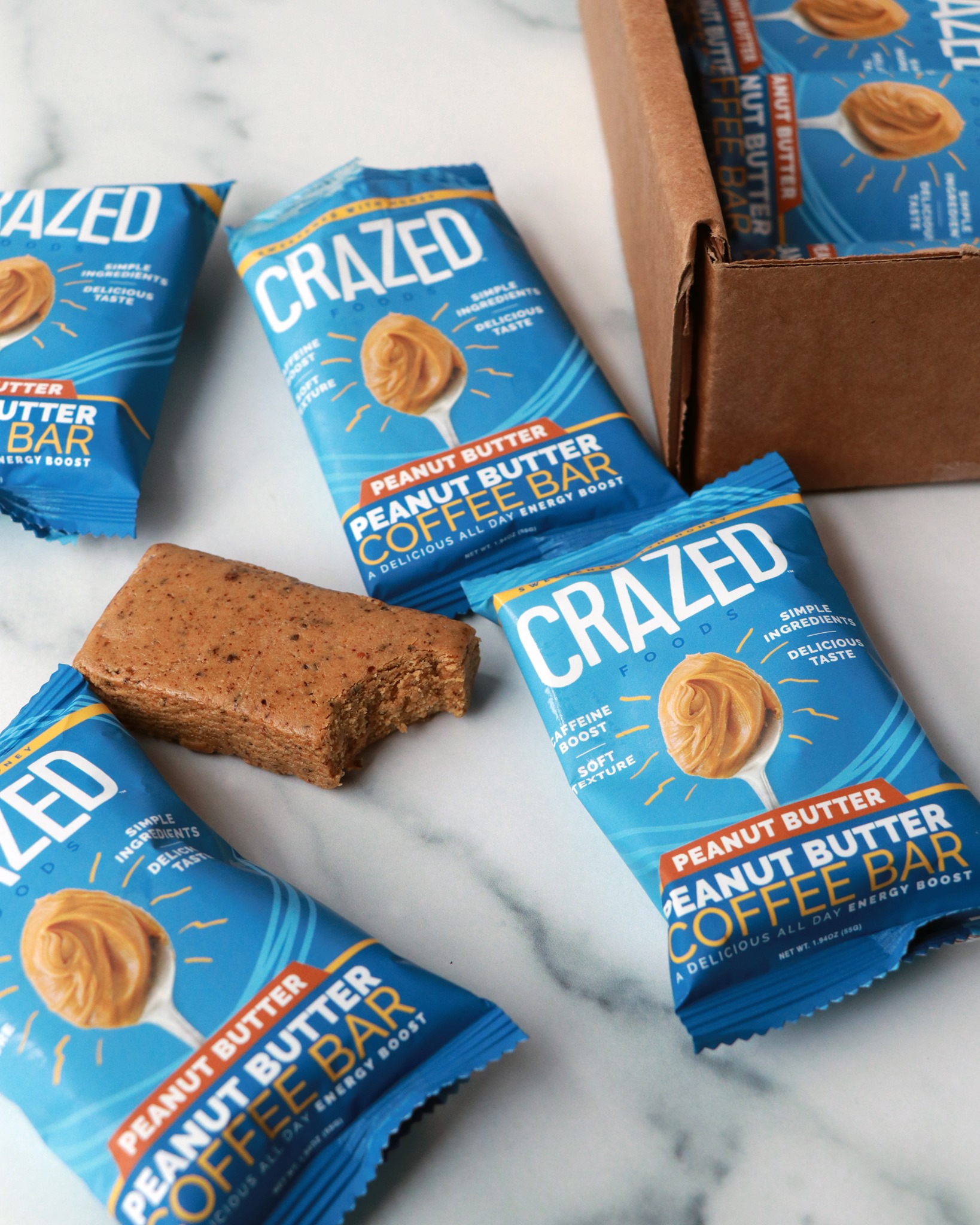 Amazon.com: Crazed Foods: Coffee Bars